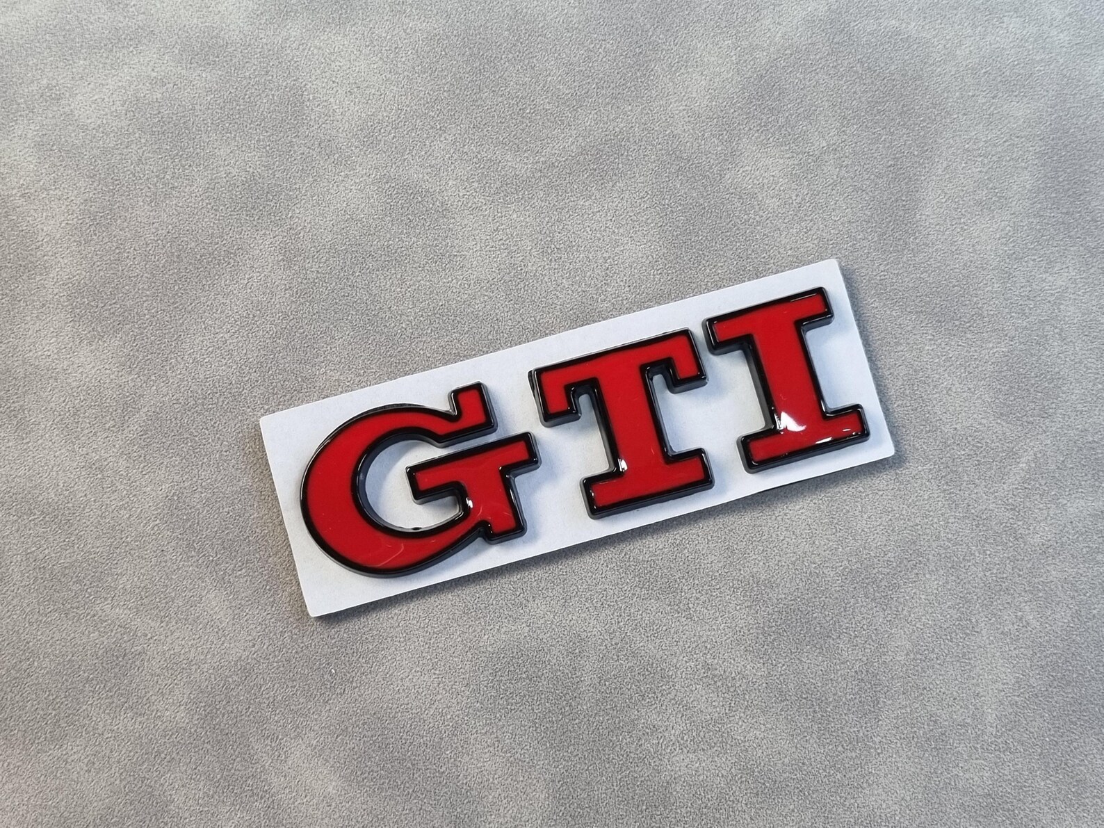 Gti Emblem Sticker Rear Trunk Logo Badge Mk7 Mk6 Mk8 Car Accessories - Etsy