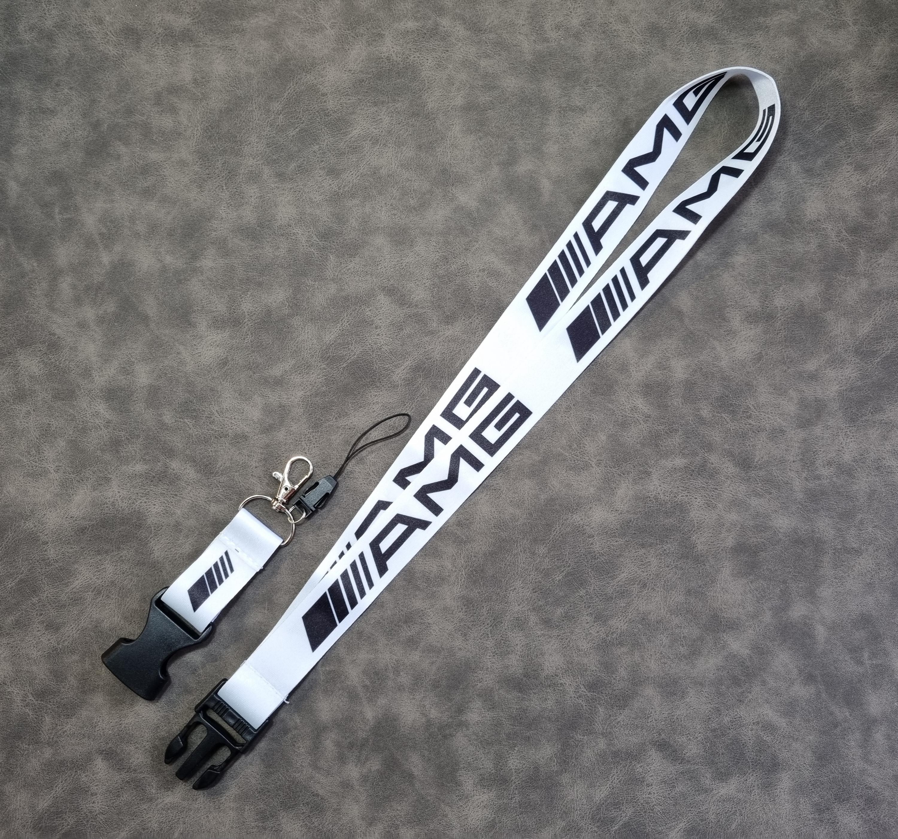 Amg Neck Lanyard Keychain Strap Logo Mercedes Car Accessories Gift for ...