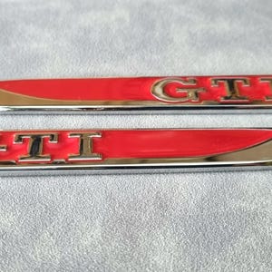 Gti Logo Emblem Side Wing Fender Badge Sticker Mk7 Mk8 Mk6 Car ...