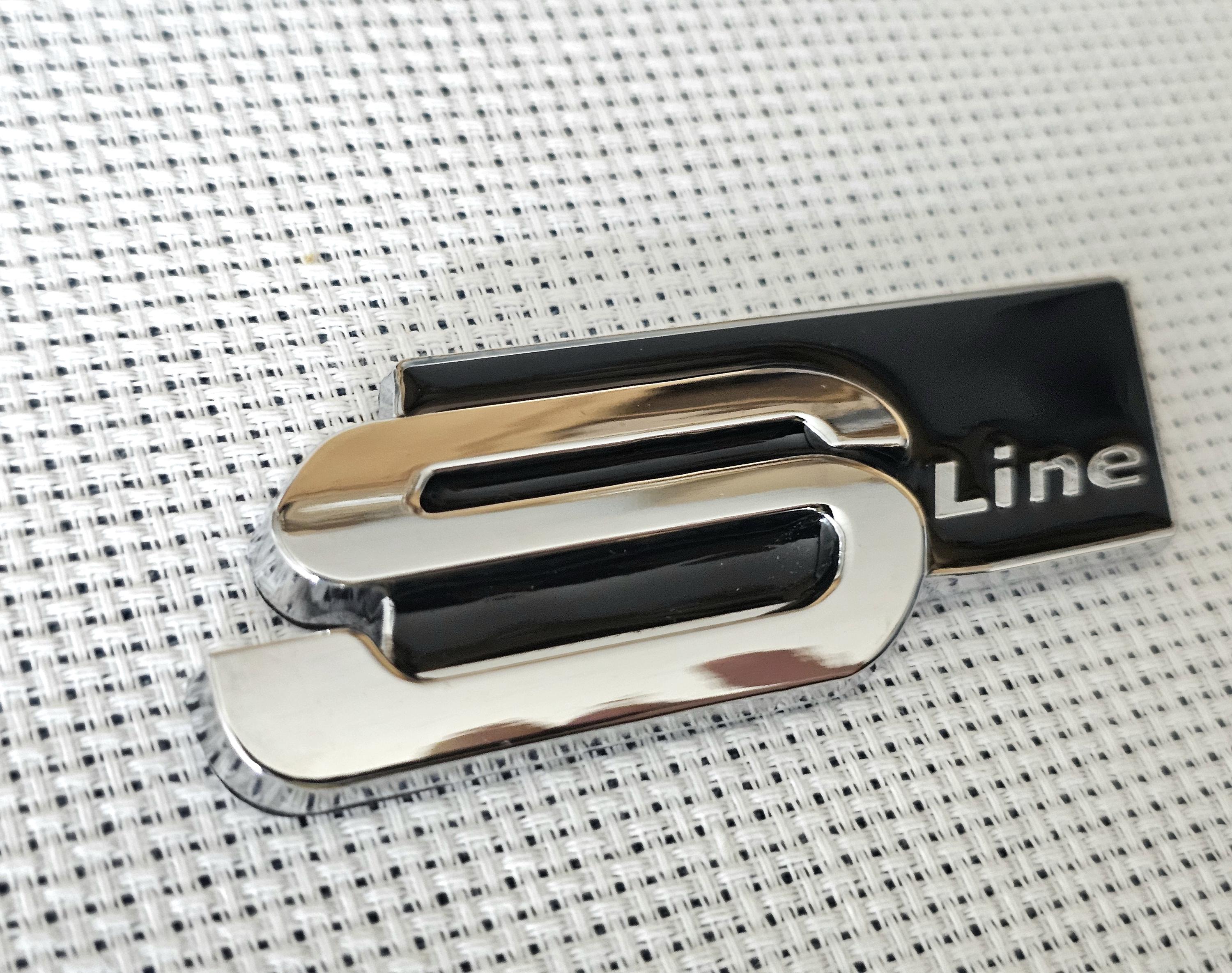 S Line Emblem Logo Rear Trunk Badge Sticker Car Accessories - Etsy