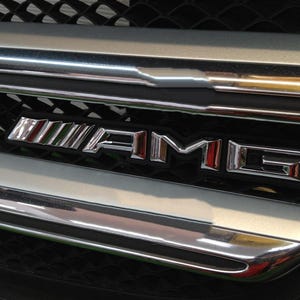 Amg Grill Badge Logo Front Grille Emblem Car Accessories - Etsy