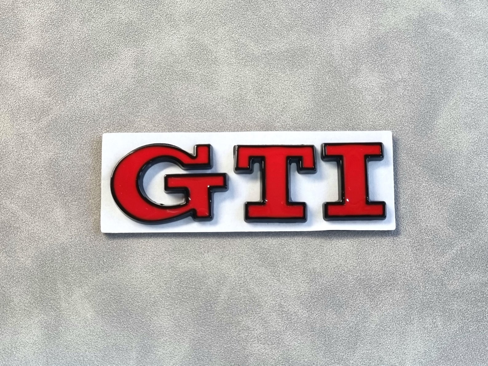Gti Emblem Sticker Rear Trunk Logo Badge Mk7 Mk6 Mk8 Car Accessories - Etsy