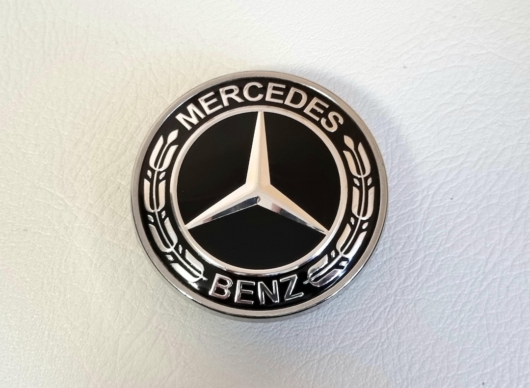 Mercedes Bonnet Badge Logo 57mm Front Hood Emblem Car Accessories - Etsy