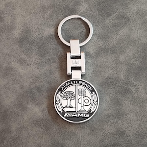 Amg Keychain Logo Metal Affalterbach Keyring Car Accessories Gift for ...