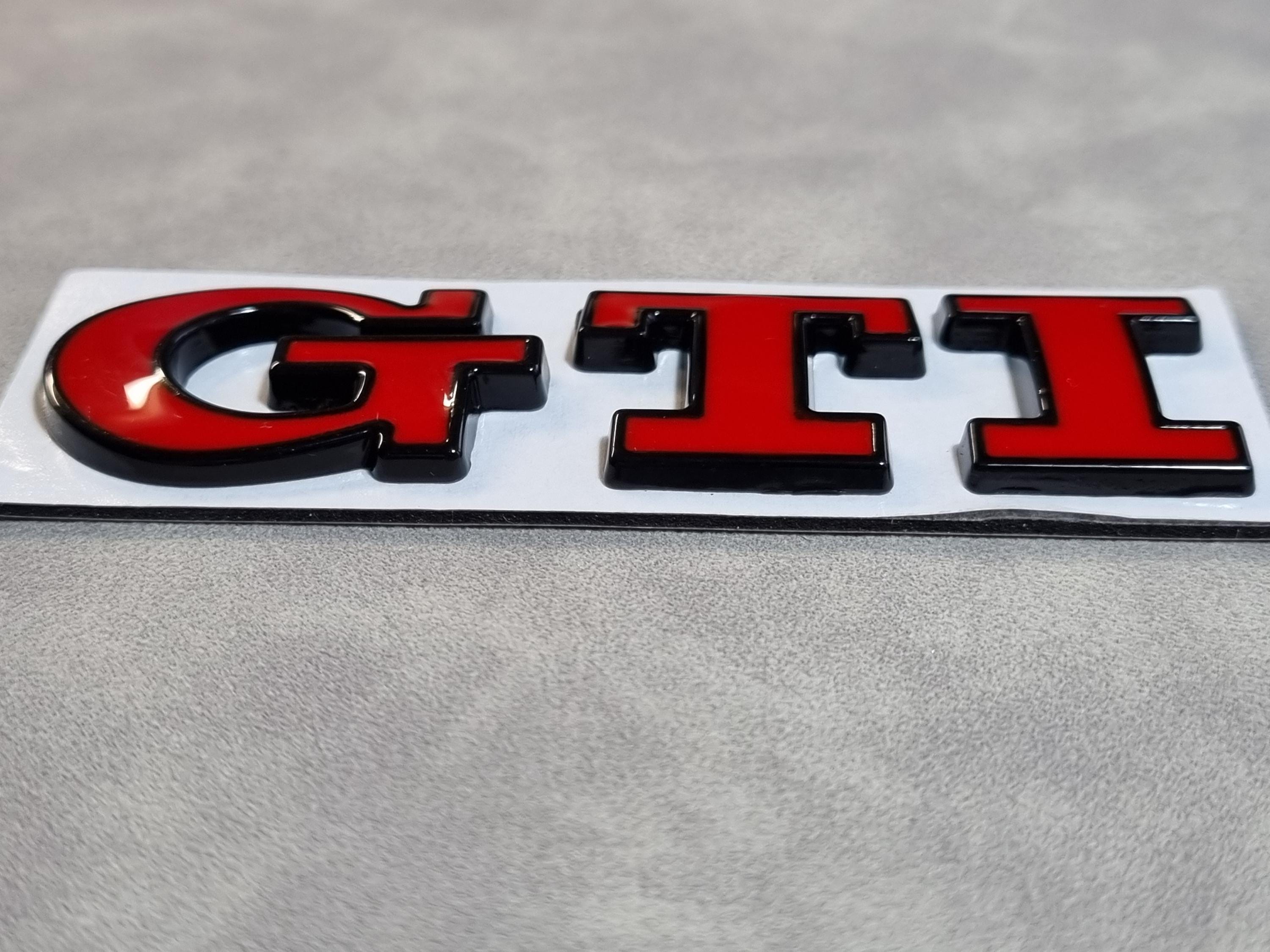 Gti Emblem Sticker Rear Trunk Logo Badge Mk7 Mk6 Mk8 Car Accessories - Etsy