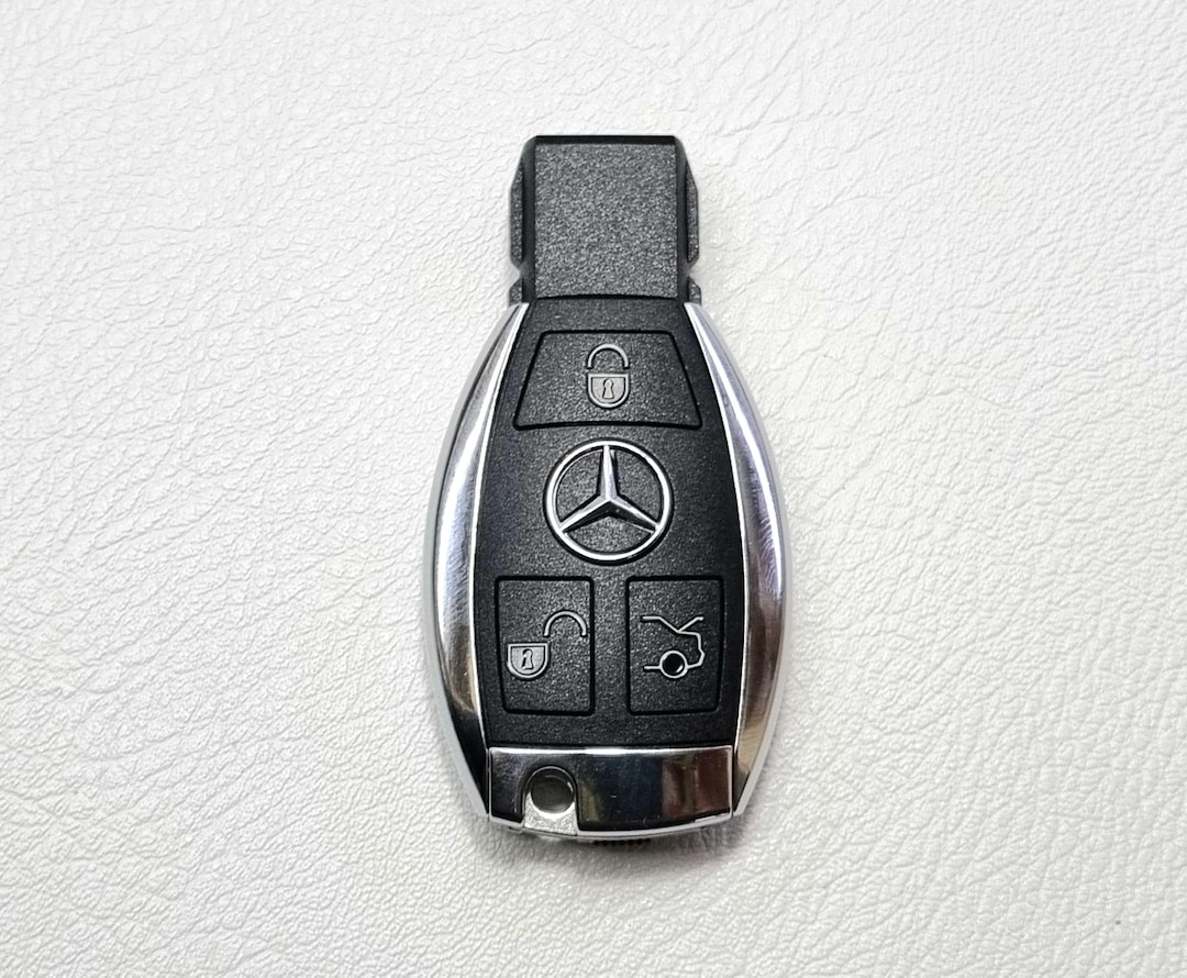 Mercedes Key Fob 3 Buttons Remote Key Shell Case Cover Replacement Car ...