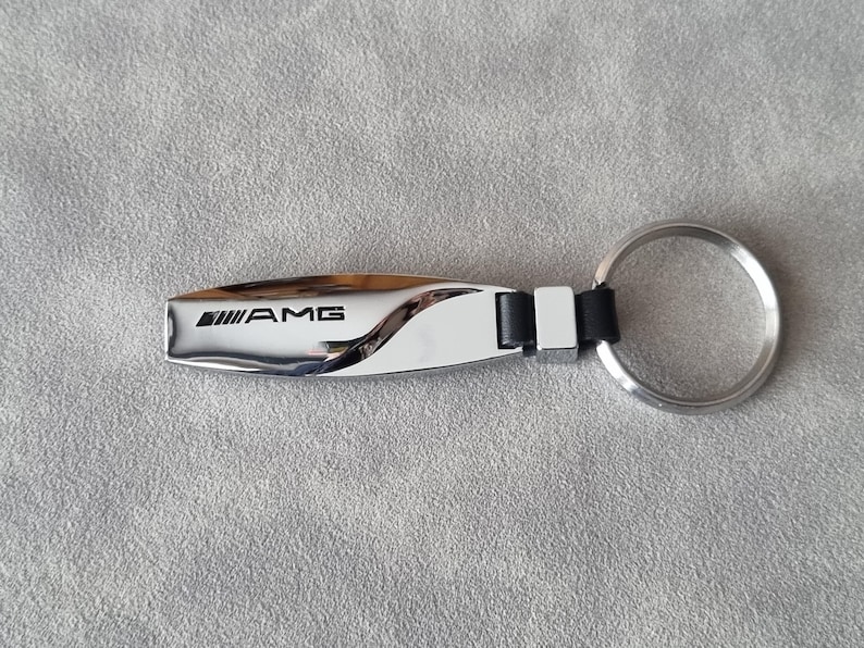 Amg Keychain Logo Metal Keyring Mercedes Gift for Men Women Birthday ...