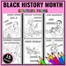 African American Heroes Coloring Worksheets, Important Figures in Black ...
