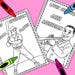 African American Heroes Coloring Worksheets, Important Figures in Black ...