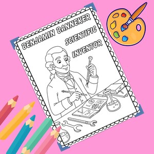 African American Heroes Coloring Worksheets, Important Figures in Black ...