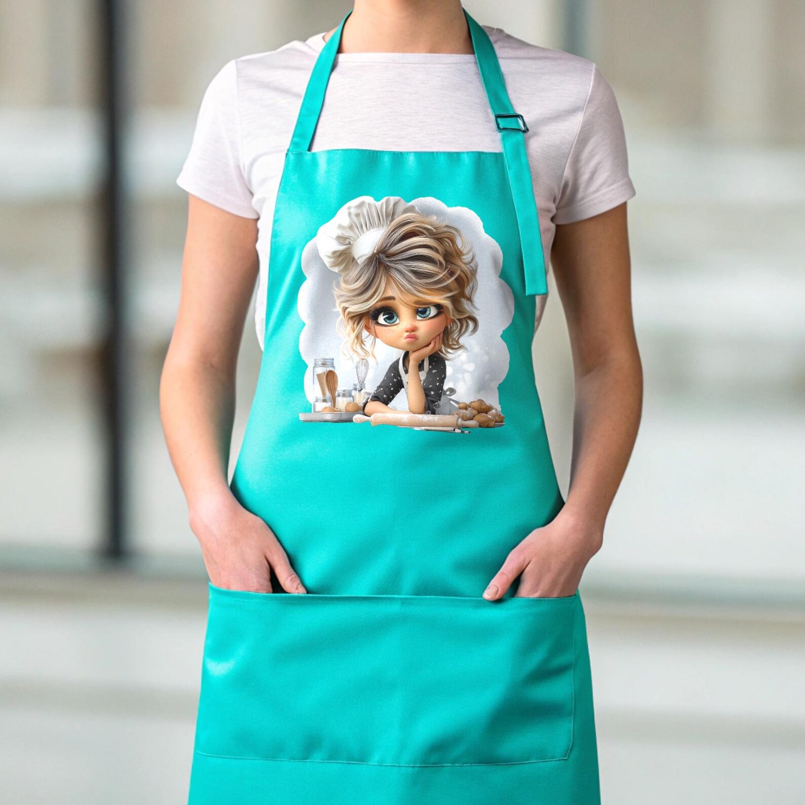 Pastry Lucy Clipart Set Baking Girl PNG Bundle Digital Download ...