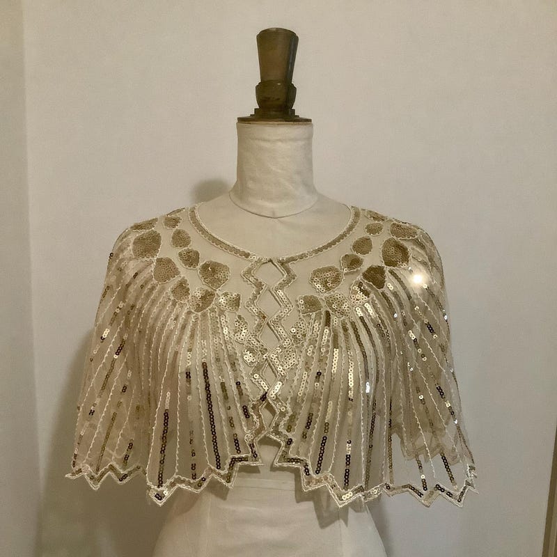 Beaded Cape - Etsy