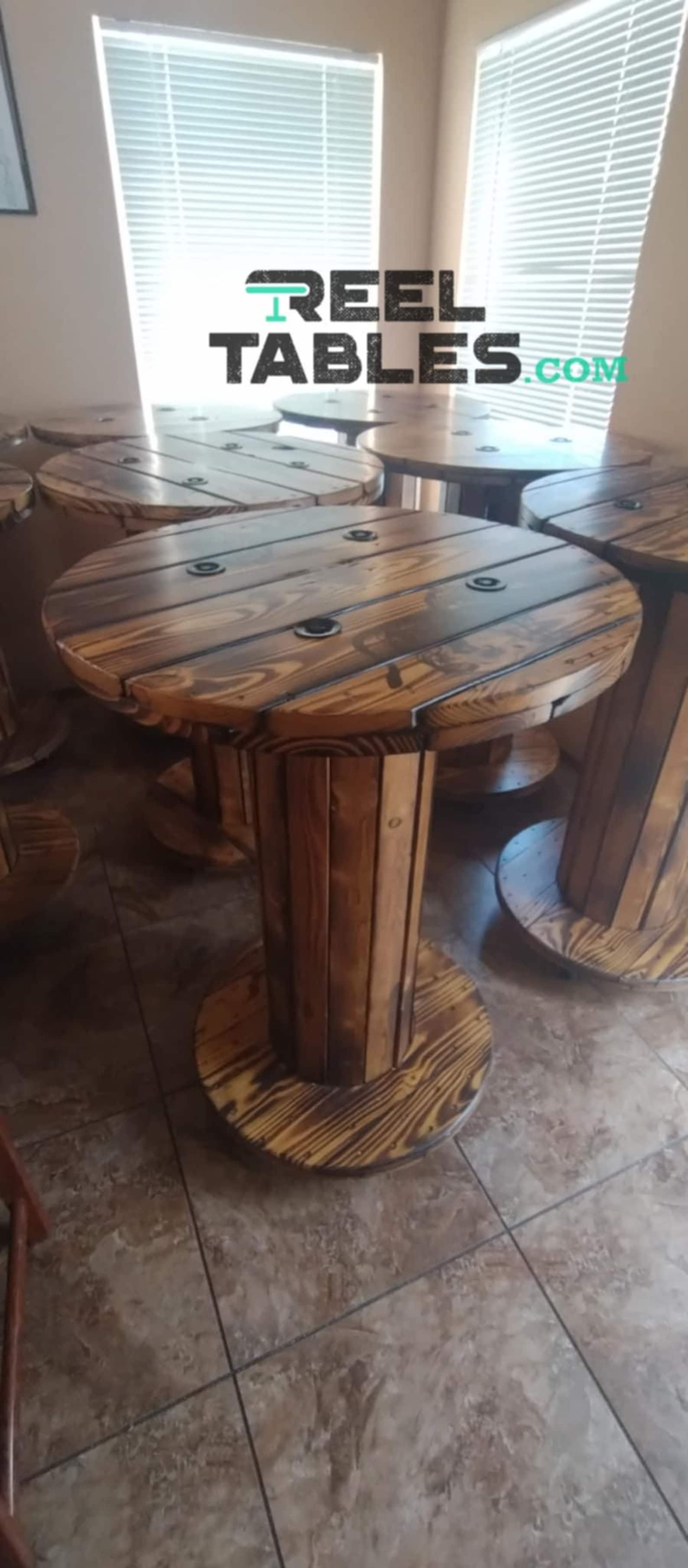 Rustic Bar Table Handmade Wooden Pub Table Set Farmhouse Decor - Etsy