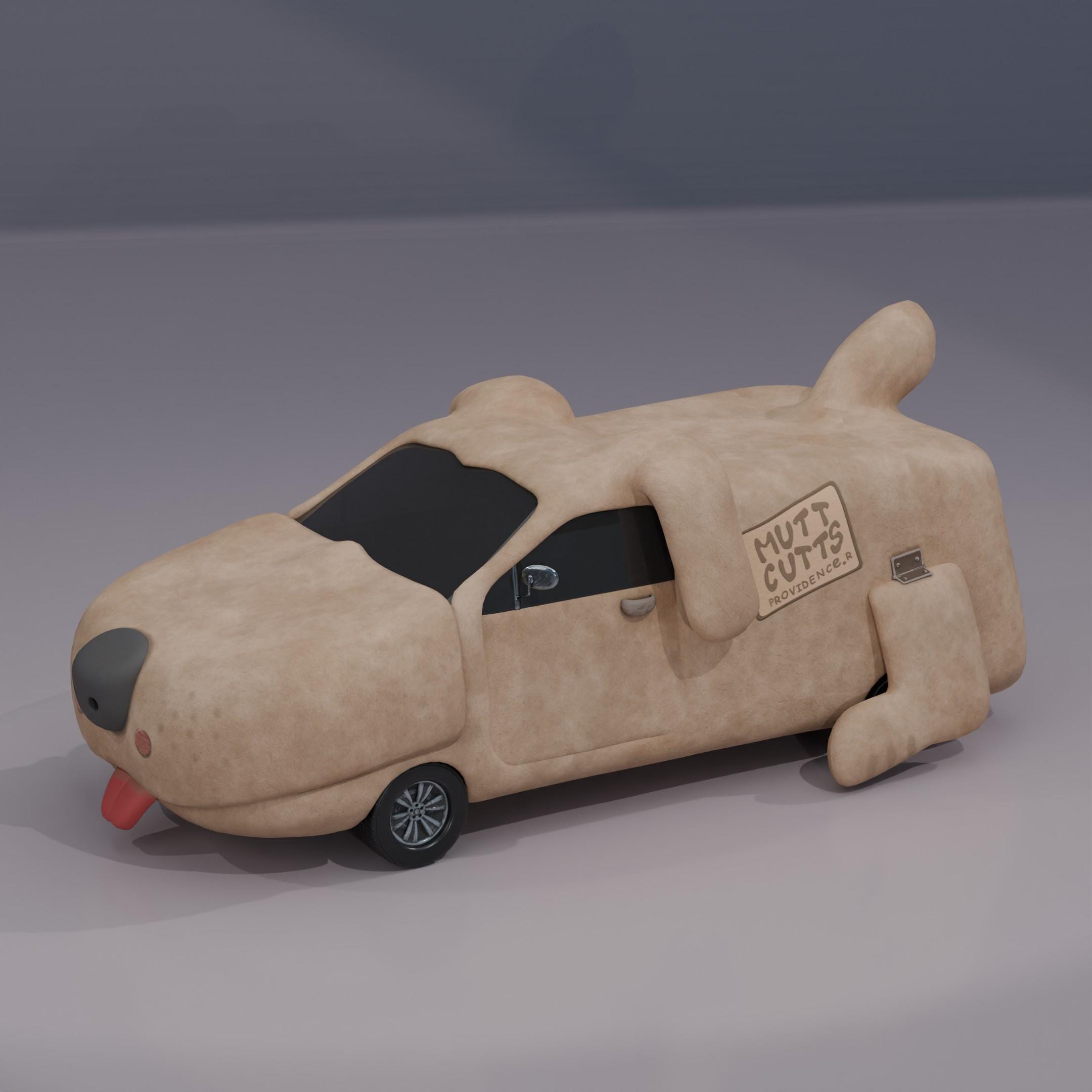 Dumb and Dumber Mutt Cutts Van STL File | High Detail Sheepdog Car 3D ...