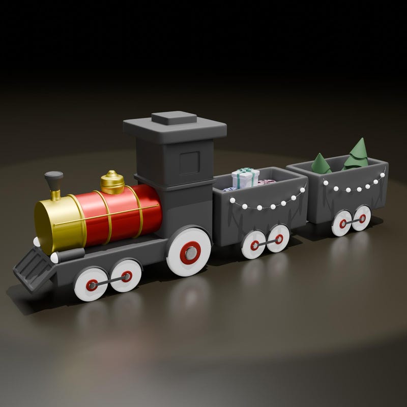 3d Polar Express Svg - Etsy