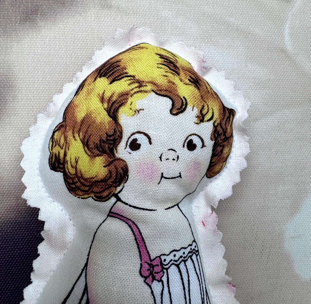 Cora - Vintage-inspired Soft Fabric Doll - Etsy