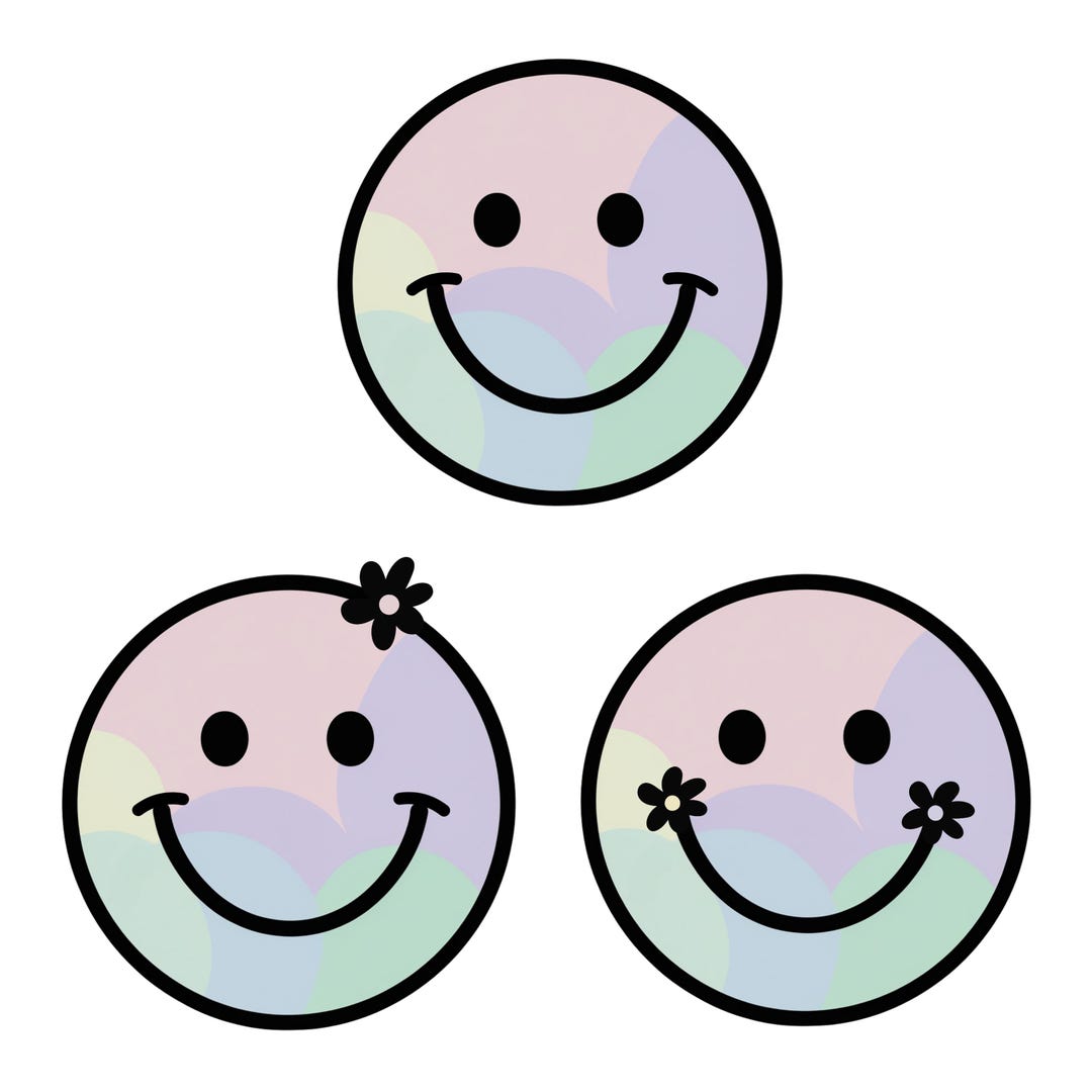 Smilely Face Pastel,smile Face Svg,happy Face Png,smileful Face Pastel ...