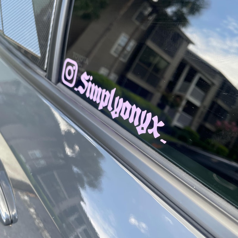 Instagram Decal Stickers - Etsy