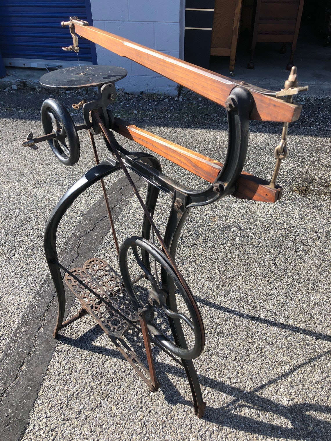 Antique 1800's Treadle Jig Saw 36x14x29 Millers Falls Company New ...