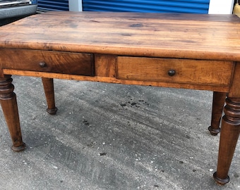 Primitive Work Table - Etsy