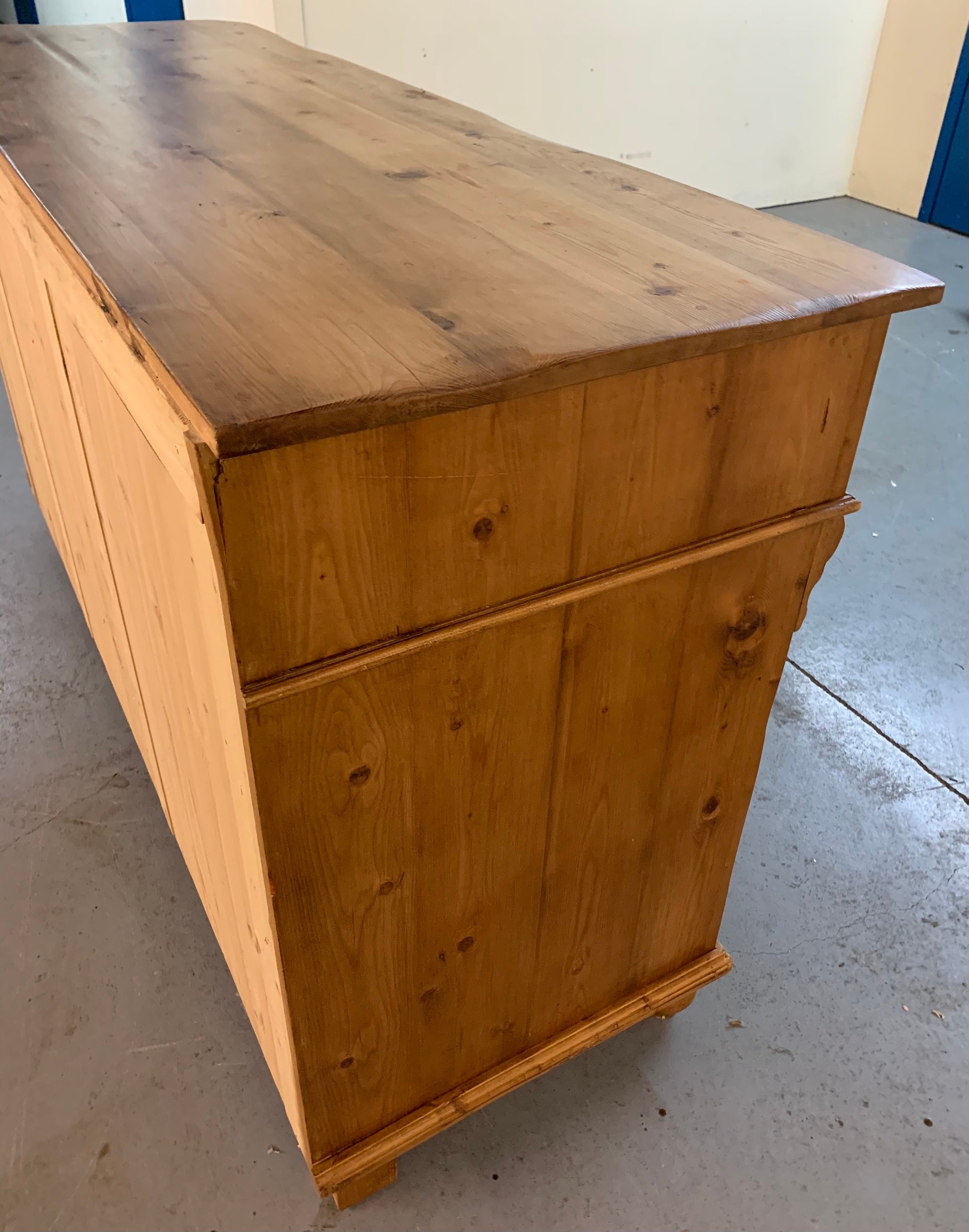 Southern Pine Kitchen Island Server Cabinet Cupboard Counter | Etsy