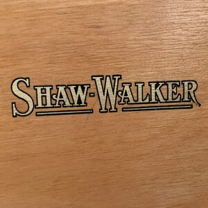 Antique Shaw Walker Arts and Crafts High End Solid Oak Barrister ...