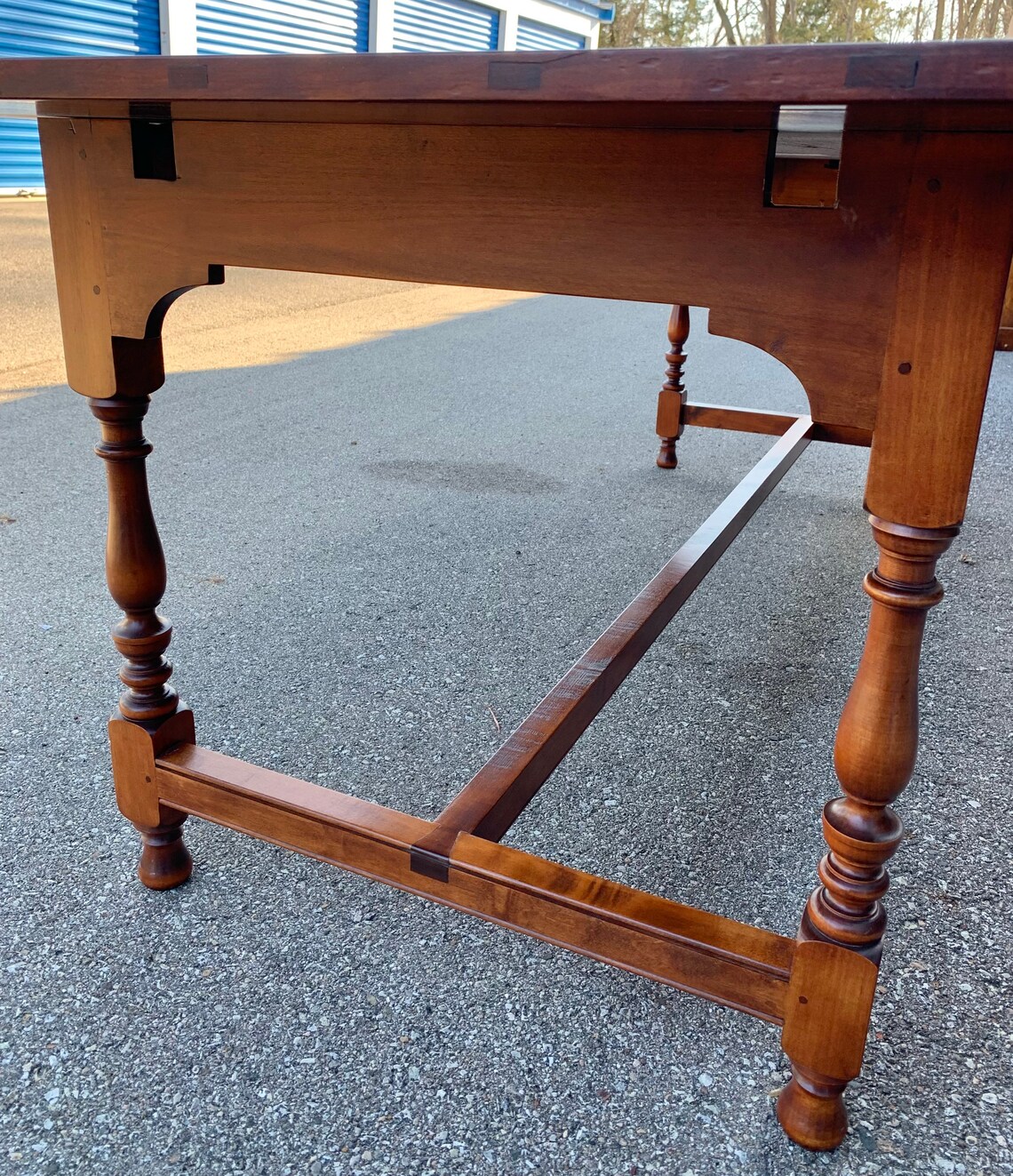 Vintage Custom D R Dimes Cherry Dining Table With Extensions | Etsy