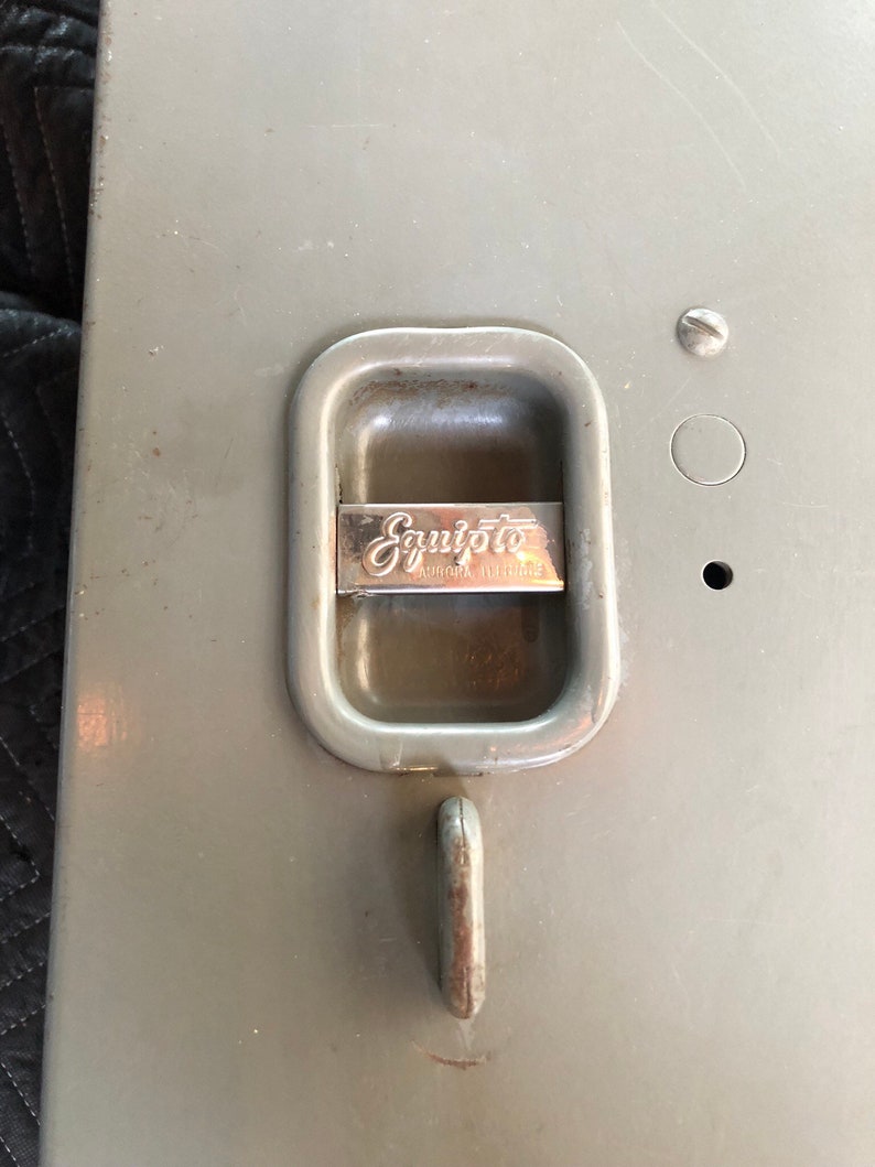 Vintage Equipto Lockers Original Gray Paint Heavy Duty - Etsy