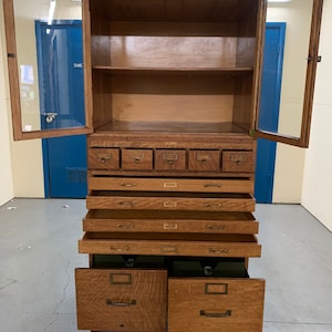 Antique Globe Wernicke Oak Stacking File System Bookcase Cabinet ...