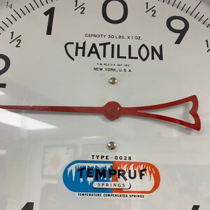 Antique 1933 Chatillon Produce Scale Beautifully Restored 17x3.5x40 - Etsy