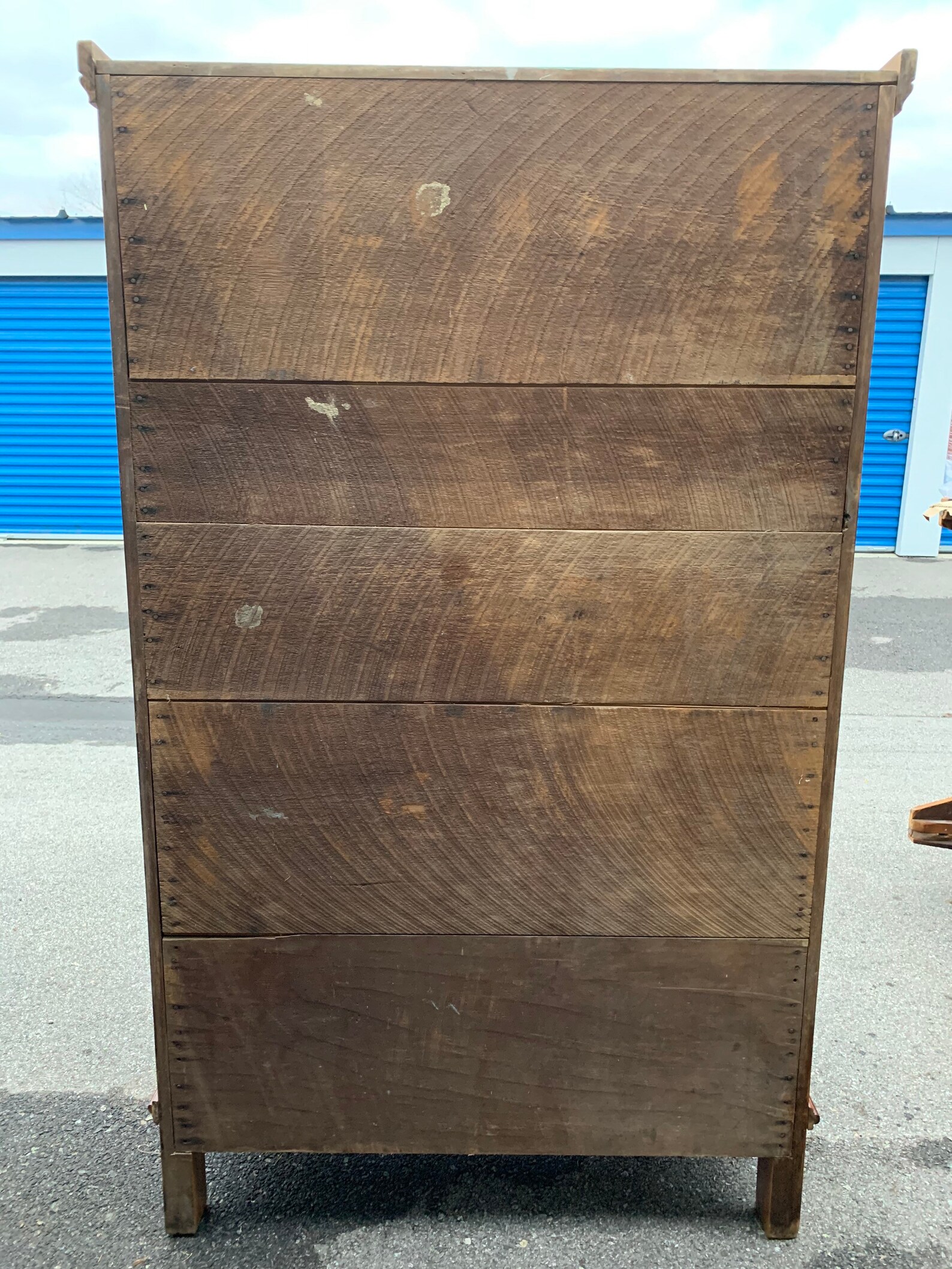 Beautiful Kentucky Cherry Wardrobe Five Board Rough Cut Back - Etsy