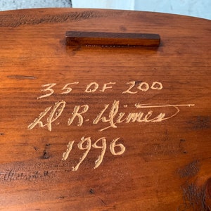 Exquisite Vintage Limited Addition D R Dimes Tiger Maple Windsor ...