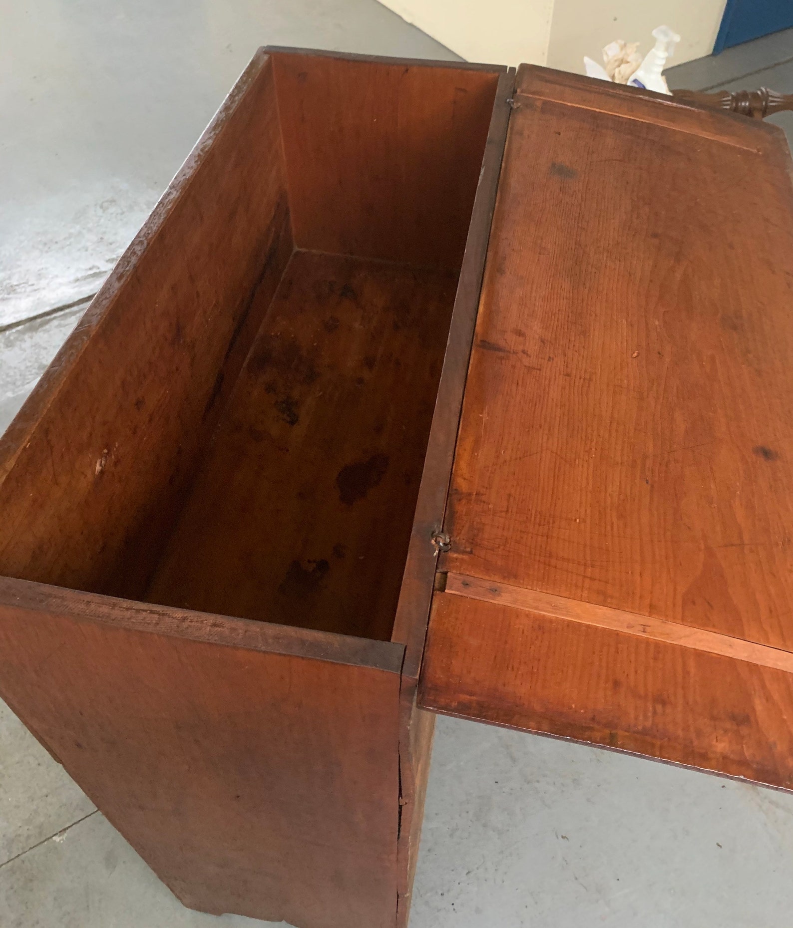 Antique New England 3 Drawer Pine Mule Blanket Chest 3 Board - Etsy