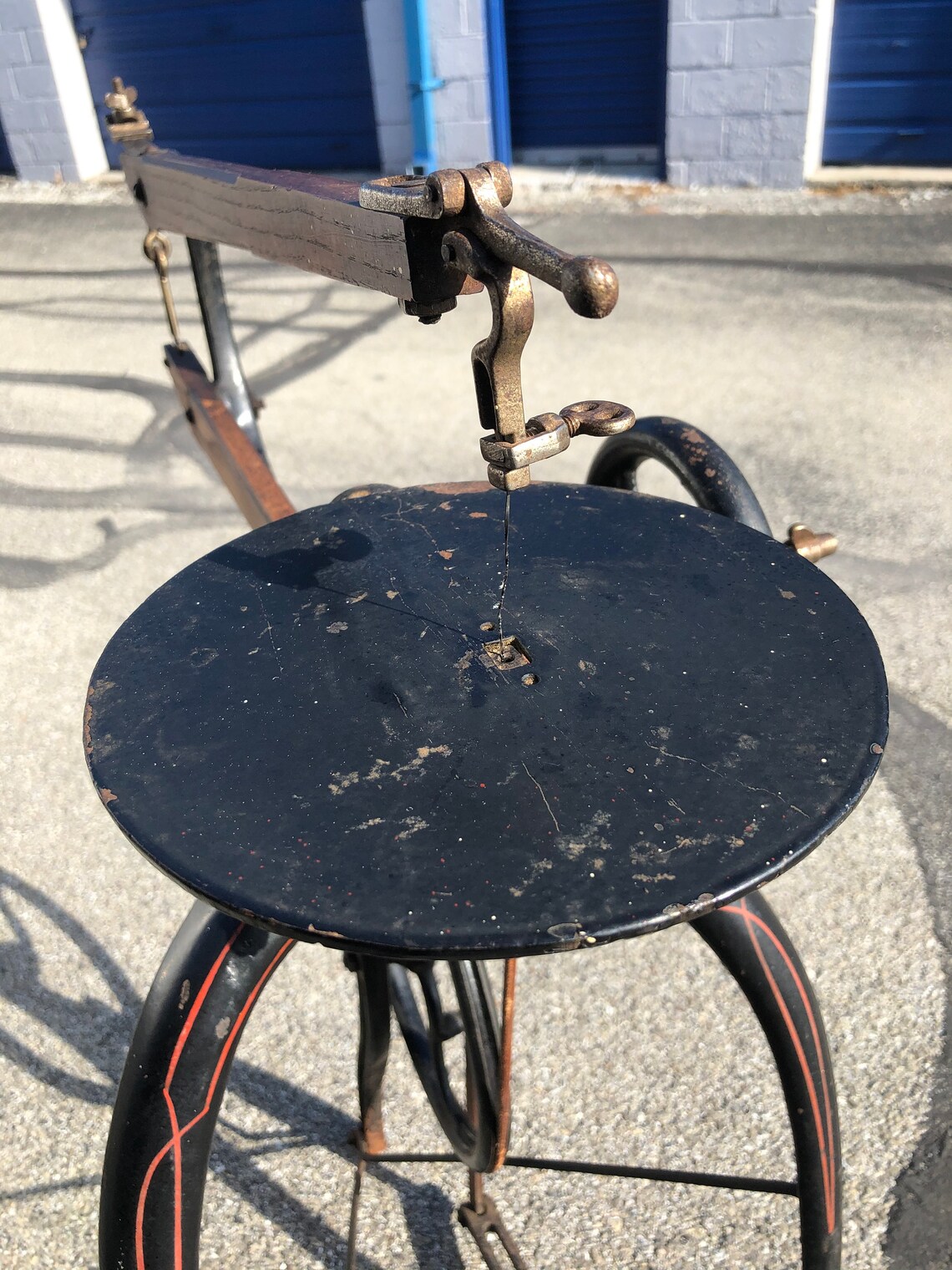 Antique 1800's Treadle Jig Saw 36x14x29 Millers Falls Company New ...