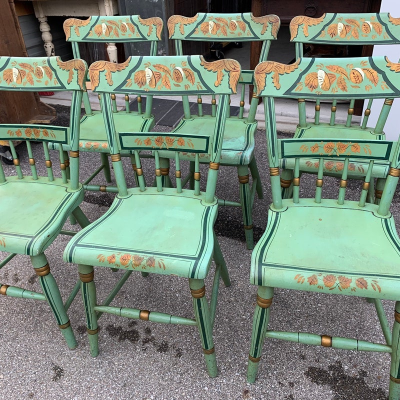 Hand Painted Chairs - Etsy
