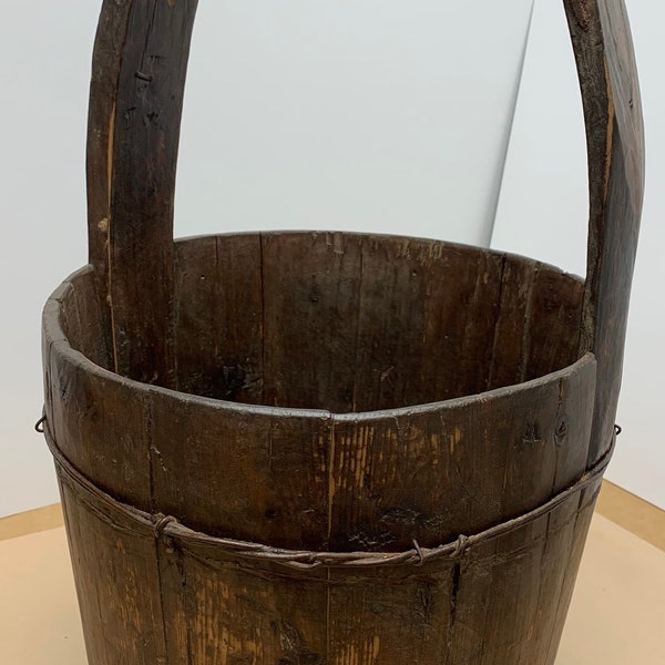 Antique Well Bucket - Etsy