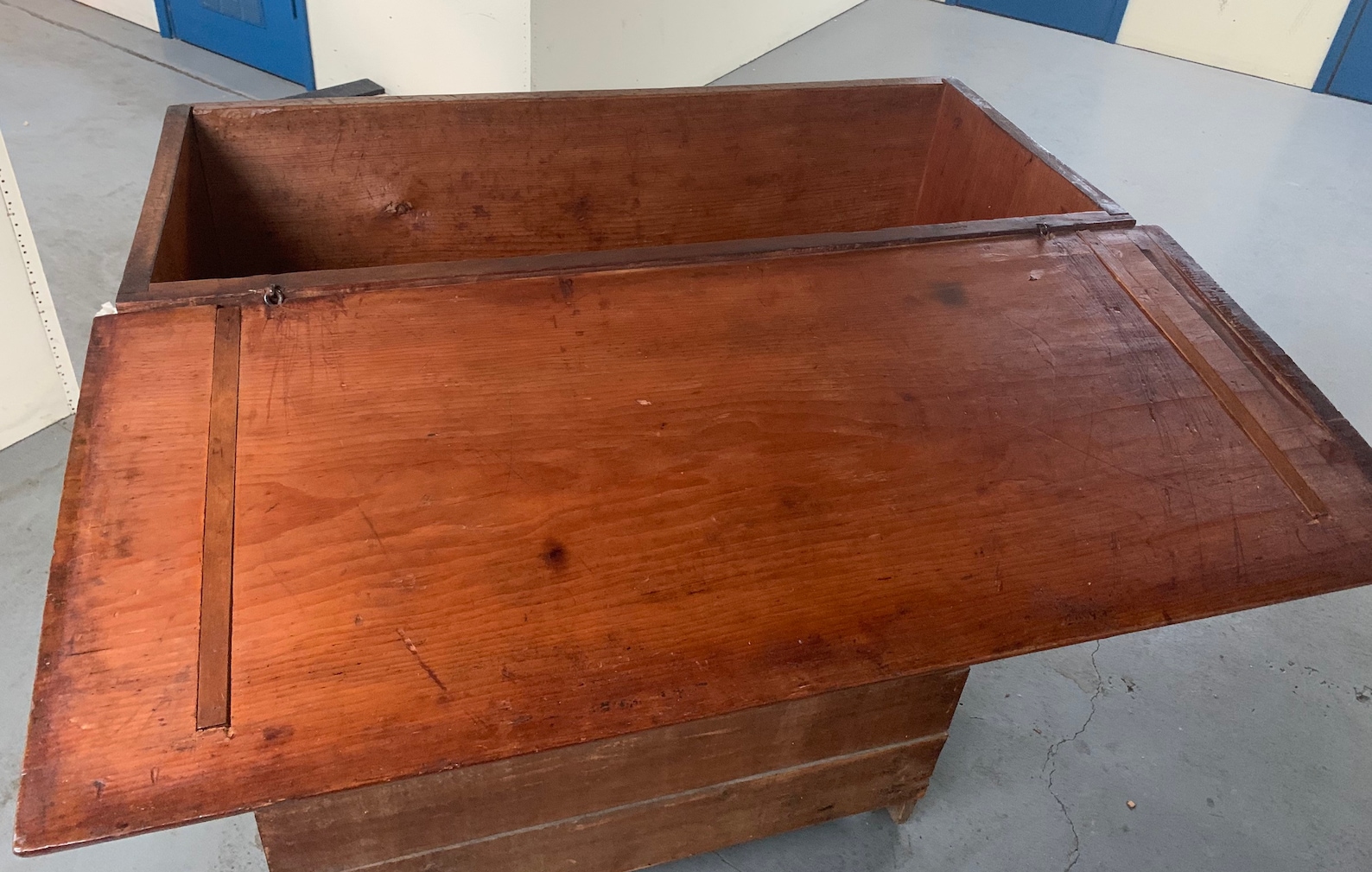 Antique New England 3 Drawer Pine Mule Blanket Chest 3 Board - Etsy