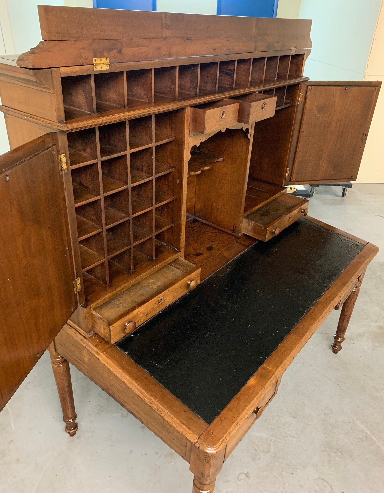Beautiful Antique 1880s Walnut Plantation Desk Nice Patina - Etsy