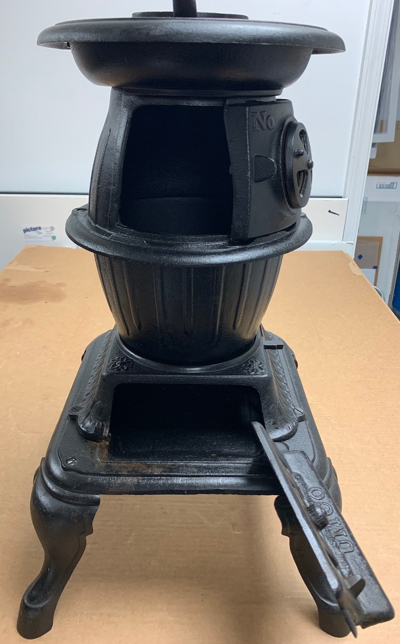 Antique Cast Iron Parlor Stove Umco 28 Boyertown PA 13w15d22h - Etsy