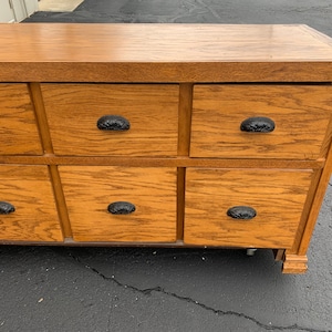 Vintage Country Store Bean Seed Counter 10 Drawer Custom Made 35h22d90w ...