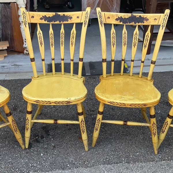 Antique Arrow Back Chair - Etsy