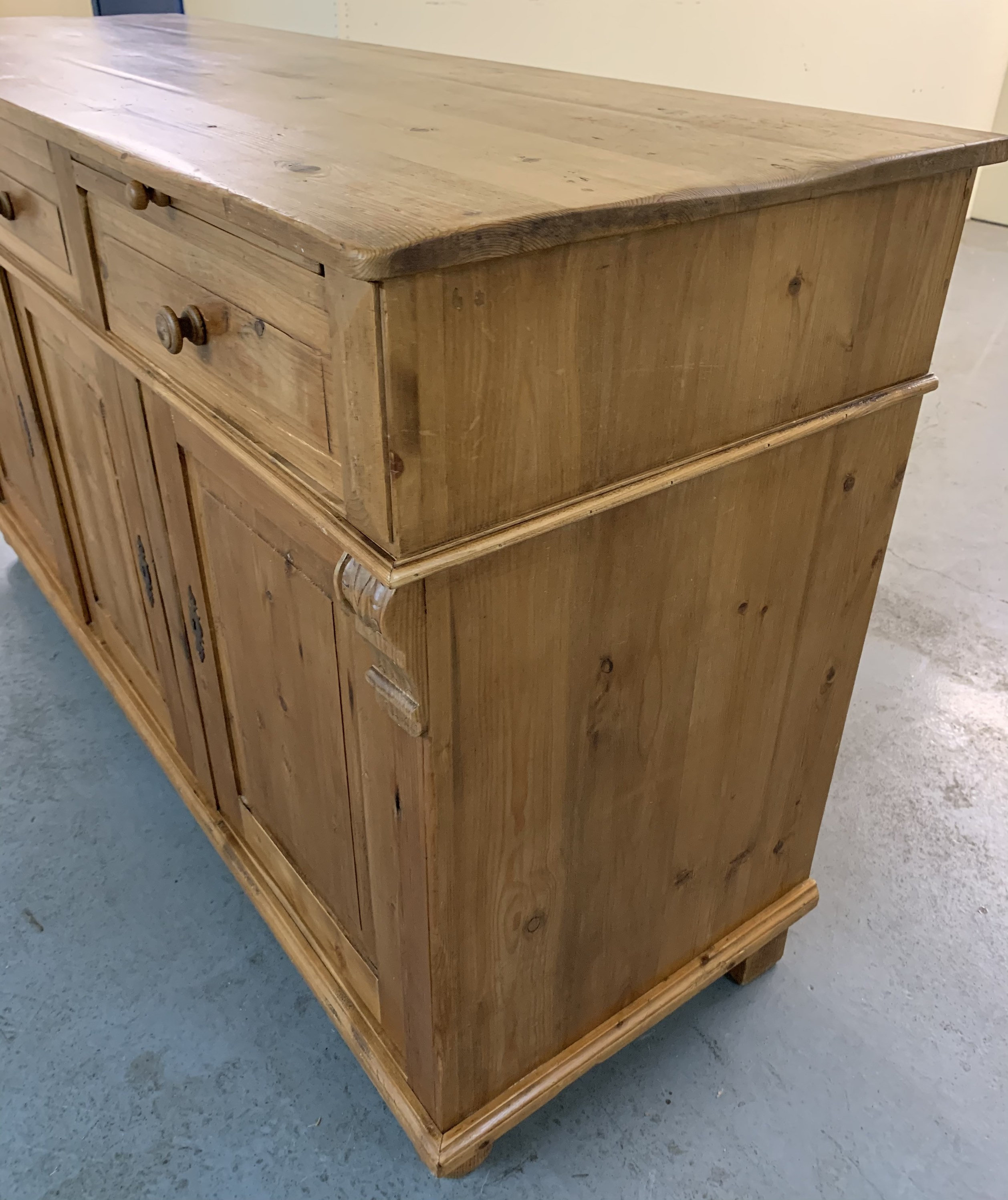 Southern Pine Kitchen Island Server Cabinet Cupboard Counter | Etsy