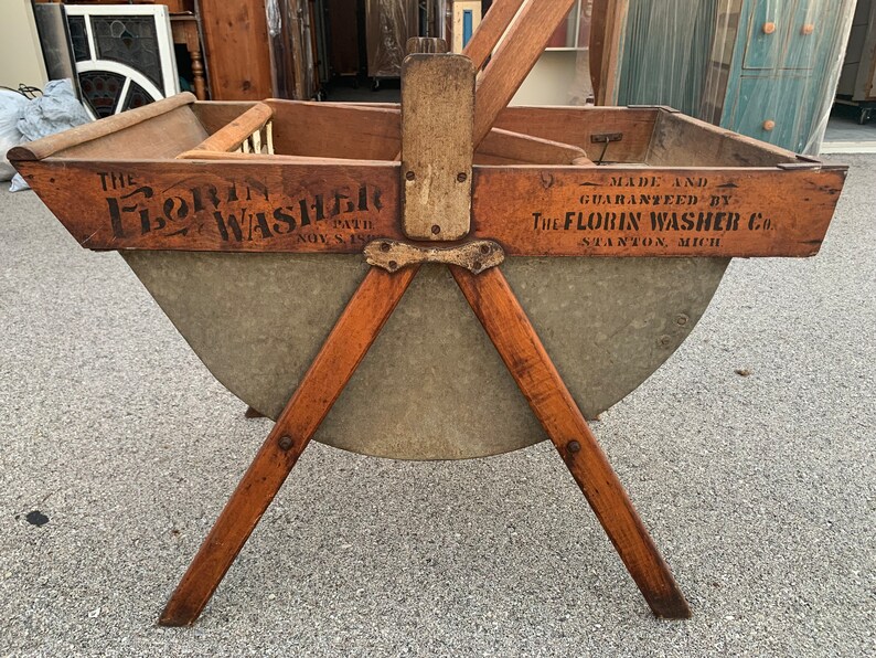 Original Antique Florin Hand Washer 1892 Stanton MI 21d33w25h Shipping ...