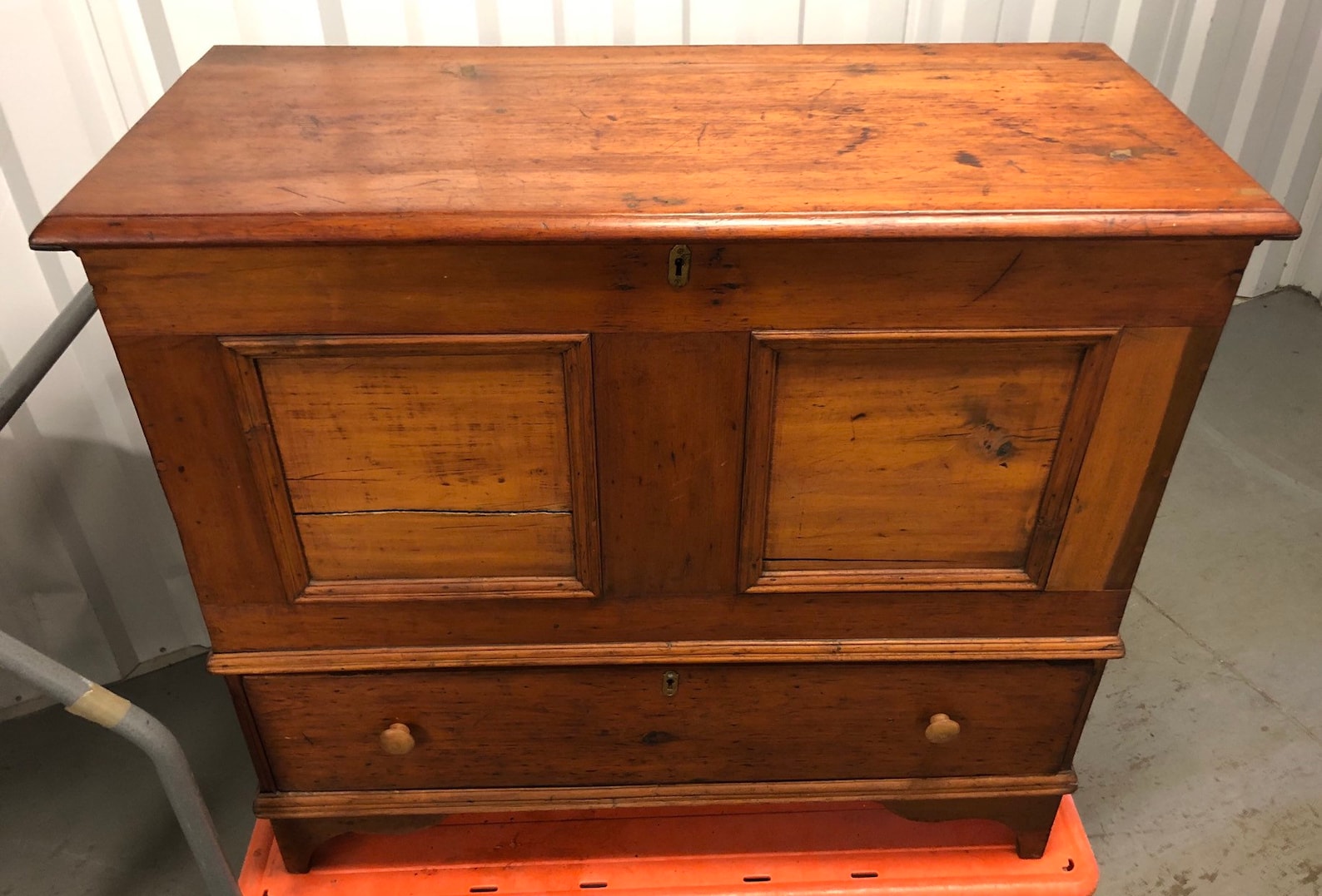 Antique 18th Century Long Island NY Mule Blanket Chest - Etsy