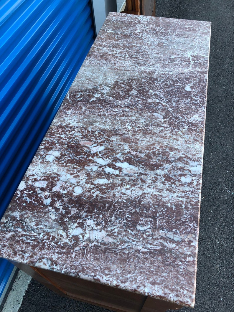 Victorian Walnut Mirrored Marble Top Sideboard Burl Features - Etsy