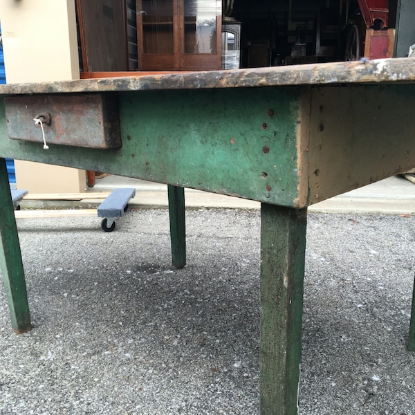 Primitive Work Table - Etsy