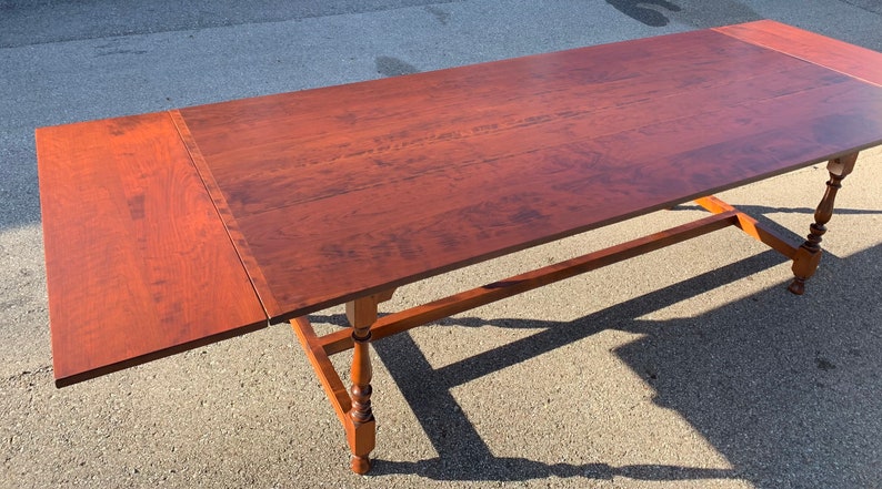 Vintage Custom D R Dimes Cherry Dining Table With Extensions 30.5h24 ...