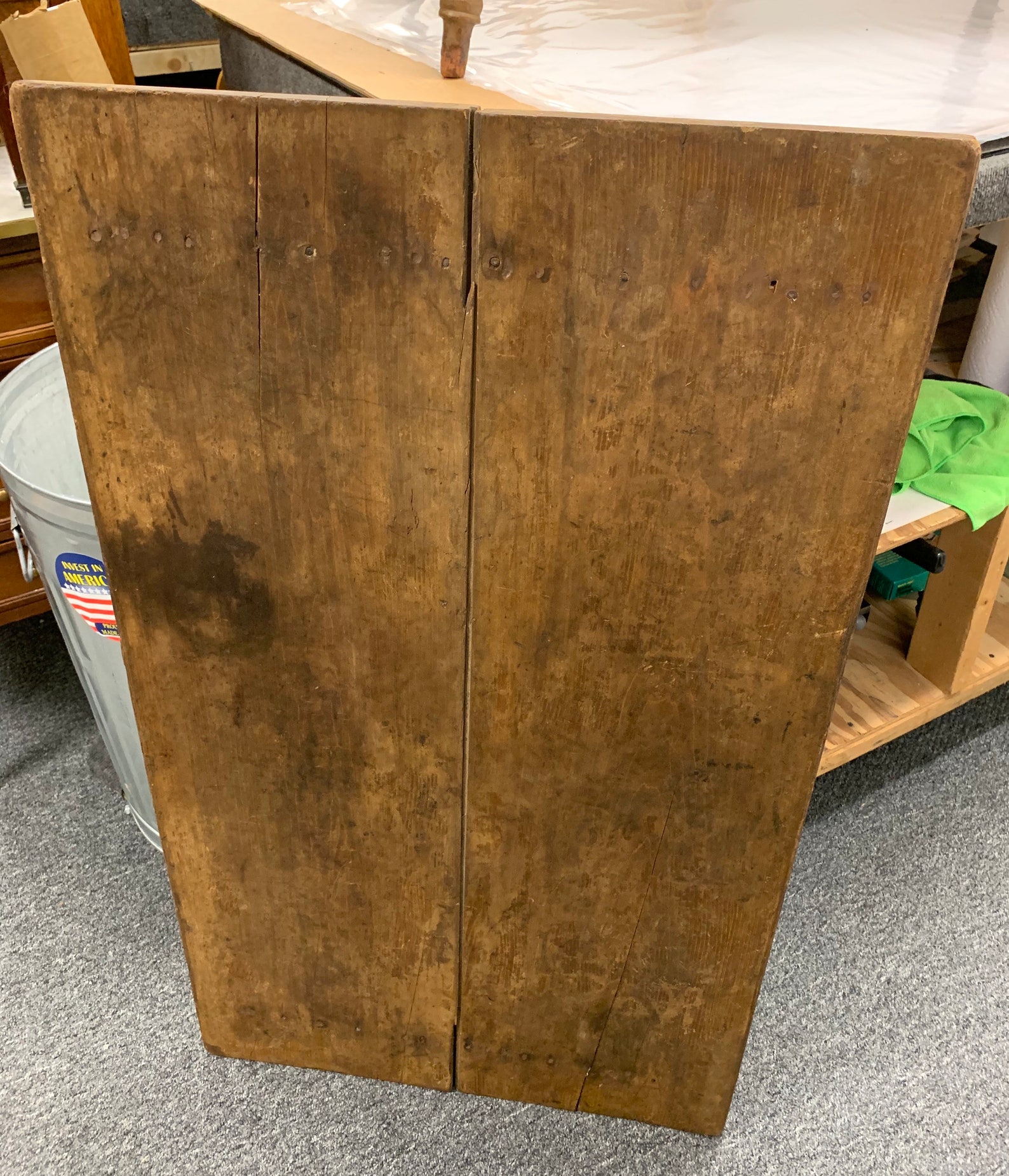 Beautiful Primitive 19th Century Dough Box in Mustard Paint - Etsy