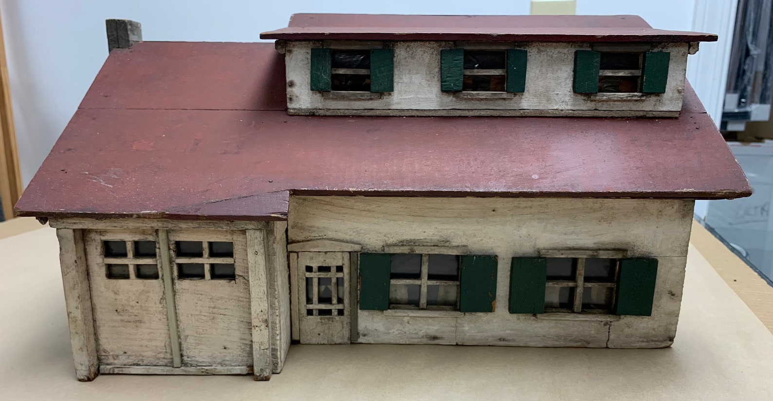 Antique American Custom Wood Home House Model 18W14D10H - Etsy