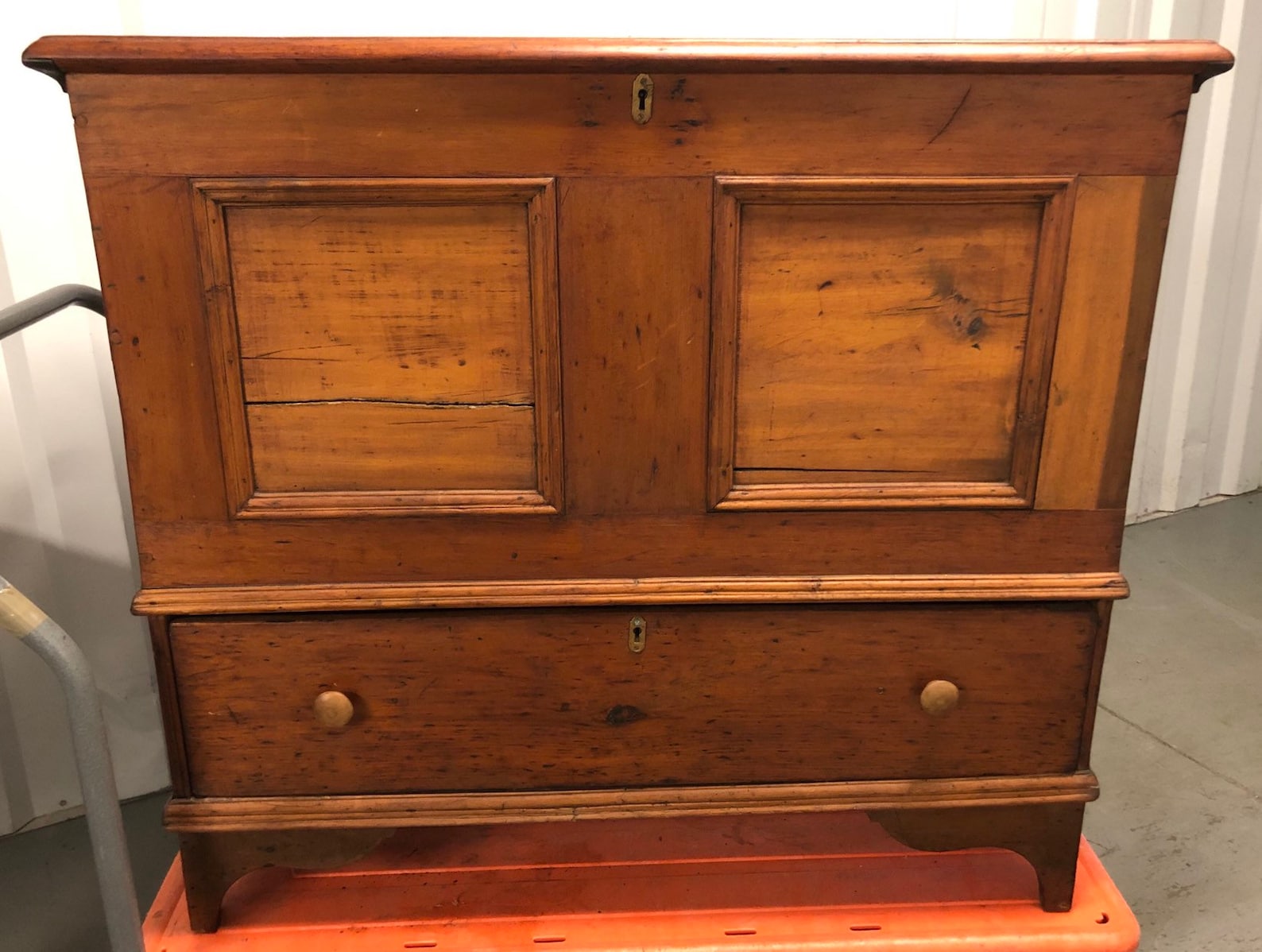 Antique 18th Century Long Island NY Mule Blanket Chest - Etsy